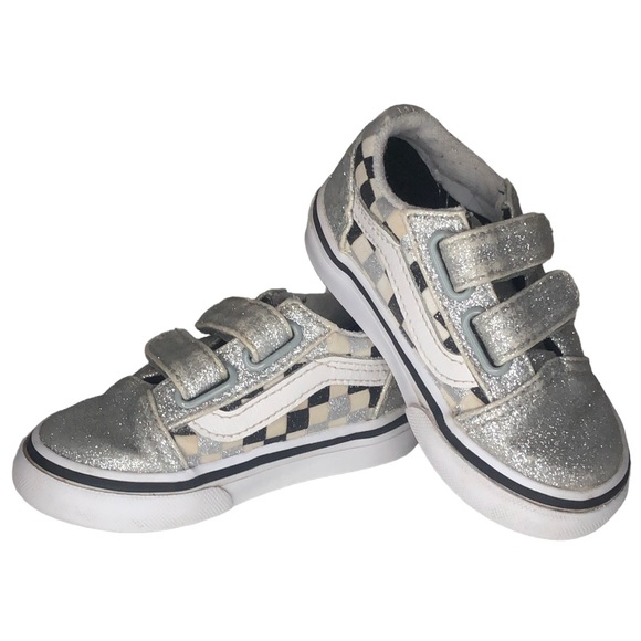 Vans | Shoes | Toddler Glitter Vans Size 5 | Poshmark